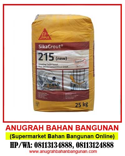 Jual Semen Grouting Sika Grout 215 New 25 kg - ANUGRAH BAHAN BANGUNAN ...